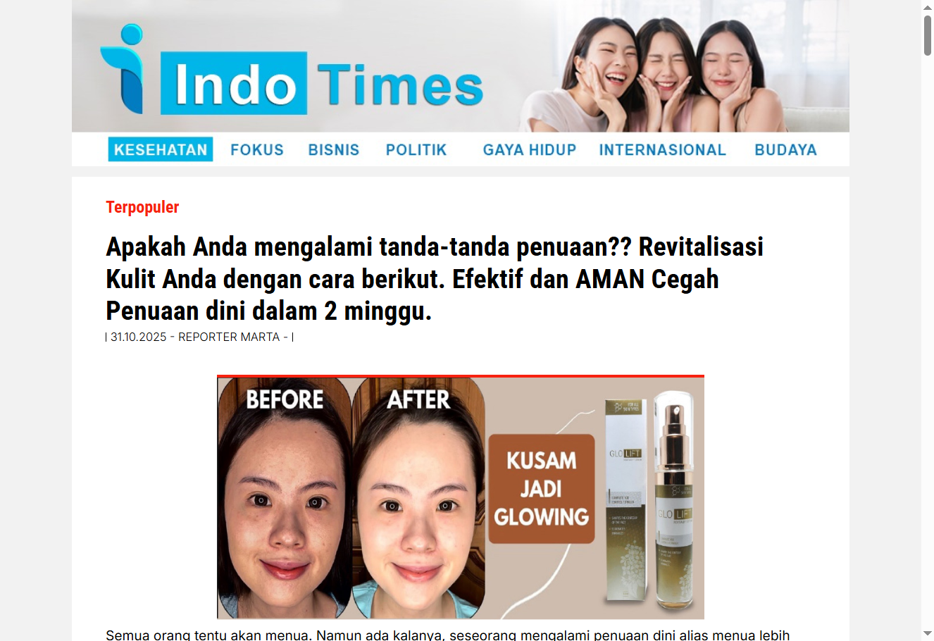 Harga Glolift Terbaru: Kenapa Produk Ini Begitu Hebat dan Digemari ...