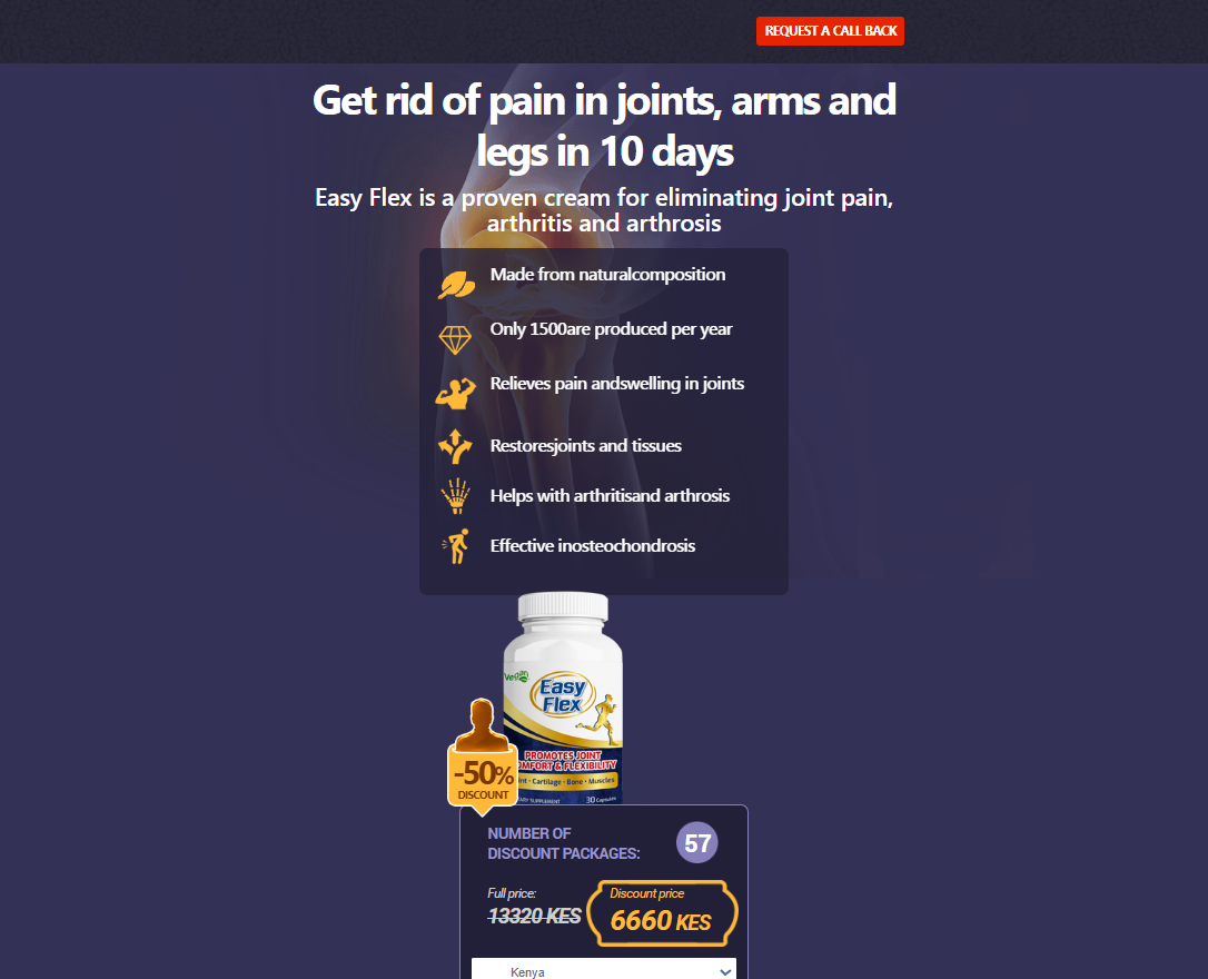 Easy Flex in Kenya: In-Depth Review of Ingredients, Benefits, Expert ...